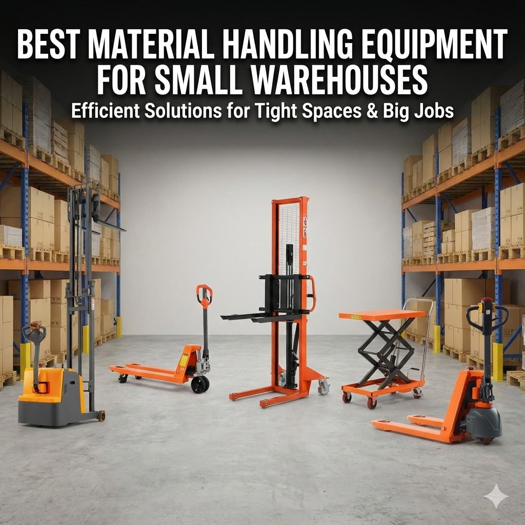 Best Material Handling Equipment for Small Warehouses – Tory Carrier